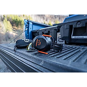 Walker's Game Ear Low Profile Folding Muff, Black