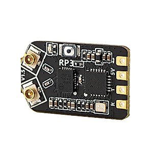 RadioMaster RP3 ExpressLRS 2.4GHz ELRS Nano Receiver Long Range Low Latency Receiver for FPV Micro Drone FPV Racing Drone Quadcopter