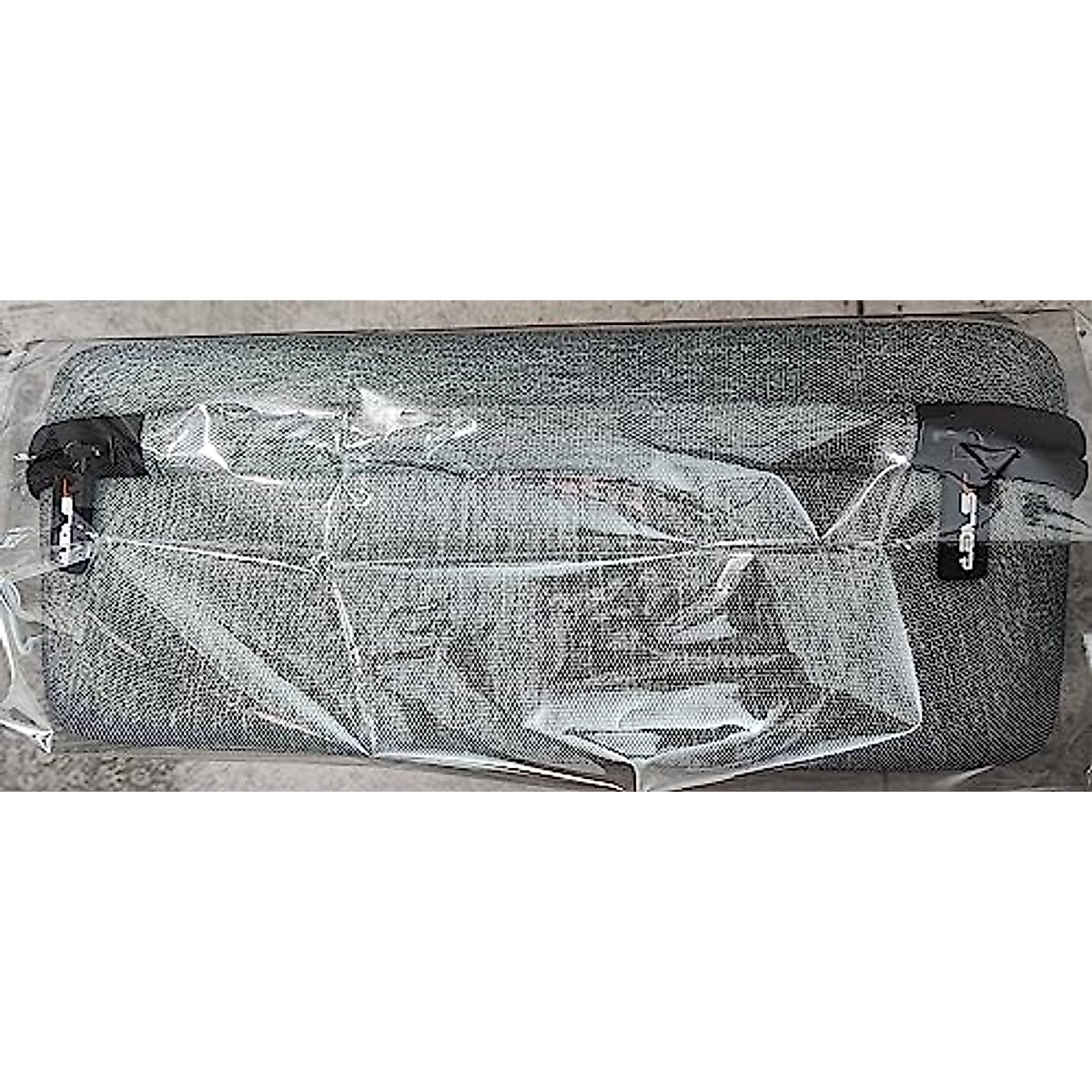 JSVER Hard Carrying Case for Quest 2 VR Headset, Compatible with Official/Third Party Elite Strap, Touch Controllers, Battery Accessories (Gray)
