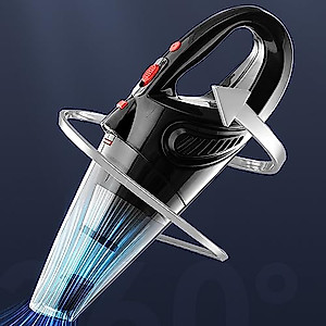 High Power Handheld Multifunction Robot Vacuum Cleaner Car Home Electric Mop Cleaning Strong Suction Wet Dry Rechargable Type With Cord Vacuum Cleaner Powerful Cyclone Suction For Car Carpet And Floor