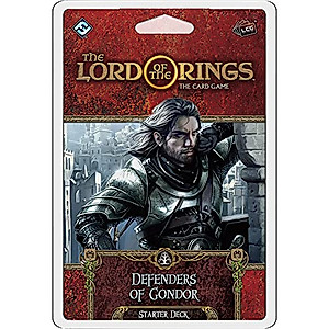 The Lord of the Rings The Card Game Defenders of Gondor STARTER DECK - Cooperative Adventure Game, Strategy Game, Ages 14+, 1-4 Players, 30-120 Min Playtime, Made by Fantasy Flight Games