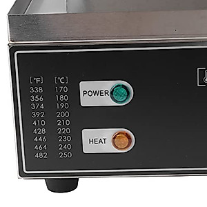 Doughnut Machine, 5 Holes Double Sided Heating Doughnut Machine Stainless Steel Commercial Waffle Donut Machine for Restaurant Bakery Snack Bar Street Vendor Home (US Plug 110V 110V)