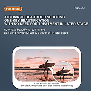 ZZKHGo Mini Drone with 1080P Dual HD Camera - Foldable Drone with Camera for Adults, Remote Control Small Drones Toys Gifts for Boys Girls, One Key Start, Altitude Hold, Headless Mode