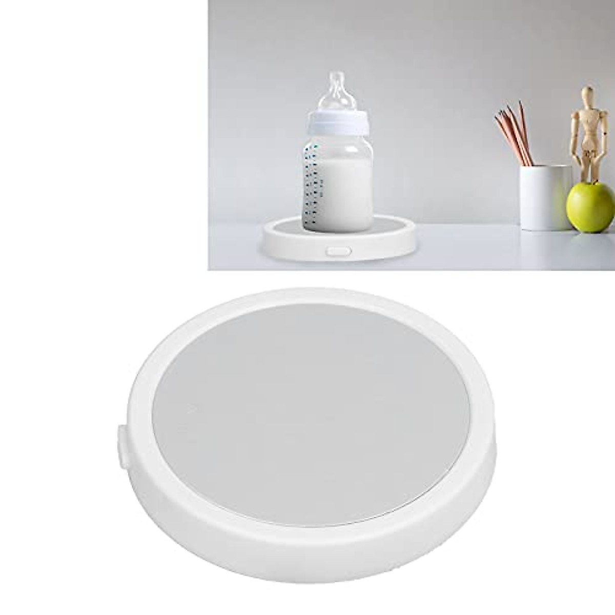 Constant Temperature Coaster USB Powered Milk Cup Warmer Electric Beverage Warmer Coffee Mug Warmerfor Home Office Kitchen.(白色)