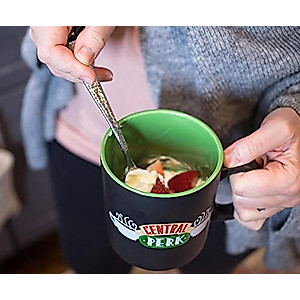 Silver Buffalo Friends Central Perk Doodle Logo Ceramic Mug | Holds 20 Ounces