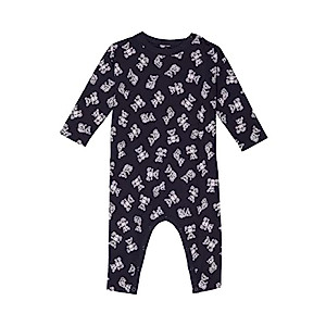 BURBERRY Baby Boy's Multi Bear One-Piece (Infant) Midnight Ip Pattern 6 Months