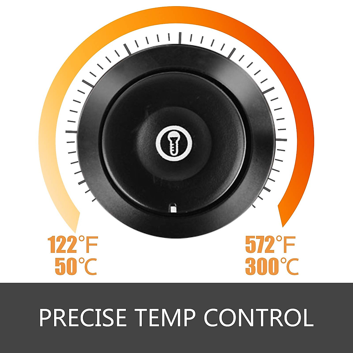 VBENLEM 22" Commercial Electric Griddle,Electric Countertop Flat Top Griddle 110V 1600W,Non-Stick Restaurant Teppanyaki Stainless Steel Grill,Adjustable Temperature Control 122°F-572°F.