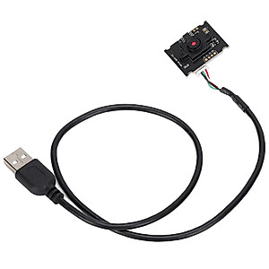 Kuuleyn 3 MP Camera Module, Module Camera, Manual Camera Module, 64° 3.5mm Manual Focus Webcam Board with USB Cable HBVCAM 3M2111 V22
