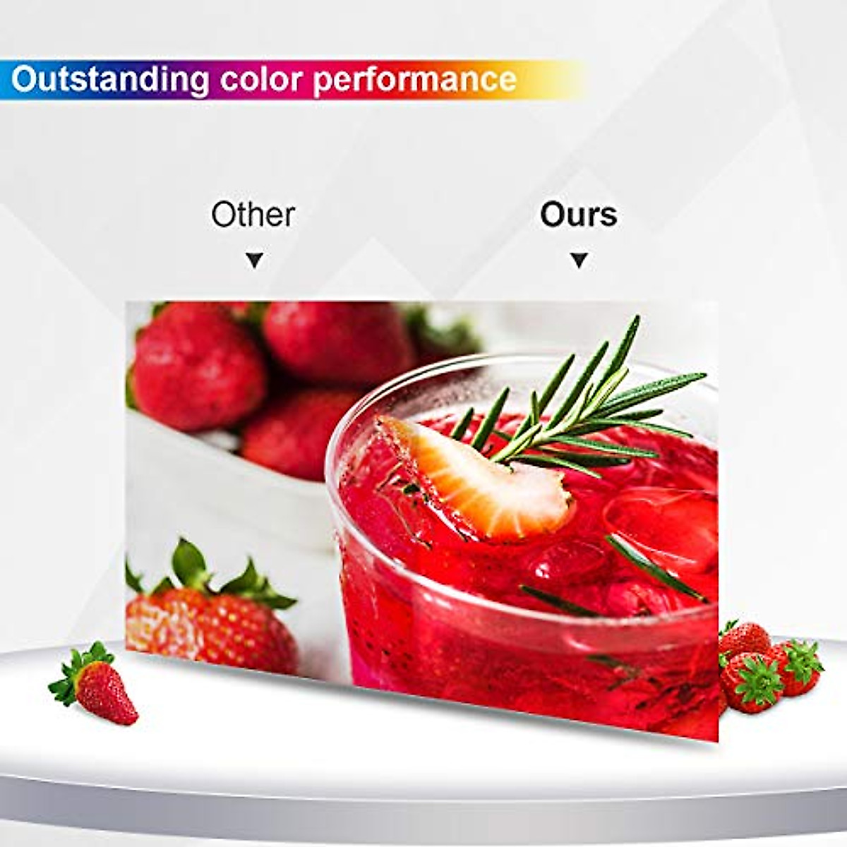 CHENPHON [with CHIP Compatible Toner Cartridge Replacement for Canon 055H 055 CRG-055H High Capacity use for Canon imageCLASS MF743Cdw MF741Cdw MF745Cdw MF746Cdw LBP664Cdw Laser Printer [KCMY-4Pack]