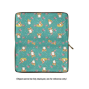 Mumeson Cute Corgi Coin Purse Small Wallet for Women, Durable Coin Wallet Zipper Closure Fashion Wallet Holder