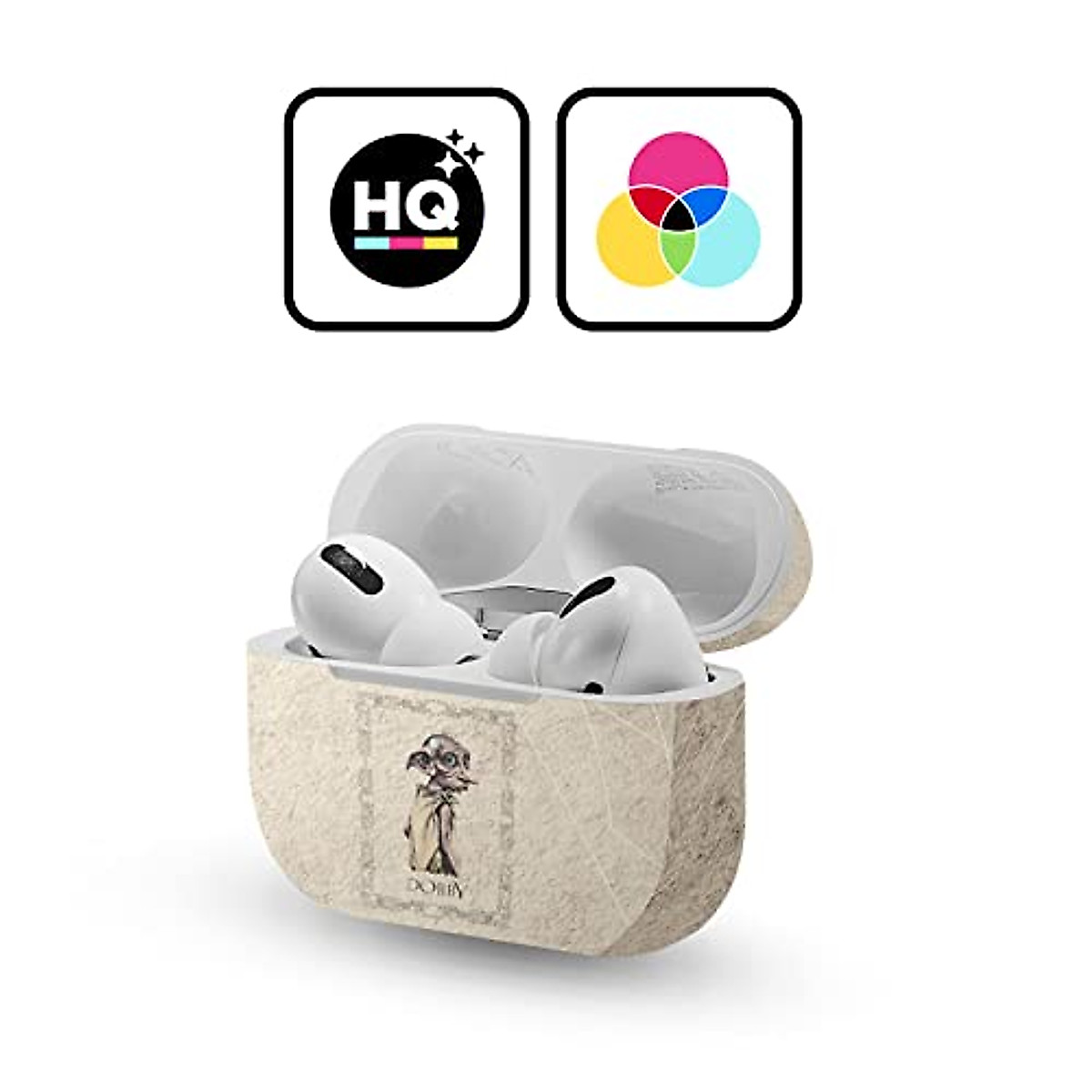 Head Case Designs Officially Licensed Harry Potter Dobby House Elf Creature Chamber of Secrets II Vinyl Sticker Skin Decal Cover Compatible with Apple AirPods Pro