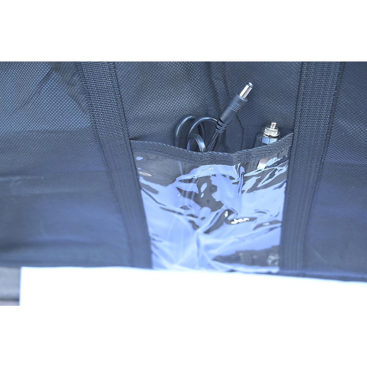 Electric Heated Insulated Food Delivery Bag, Pizza Delivery Bags for Hot and cold Food Large Reusable (23x14, Delivery Bag + Heating Pad)