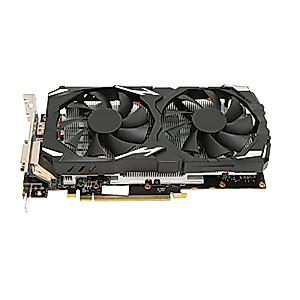 AMD Radeon RX 580 8GB GDDR5 256bit Gaming Graphics Card 8K 7000MHz 16 PCI Express 3.0 Video Card with Dual Cooling Fans, DP/HDML/DVI (2048SP Versions)