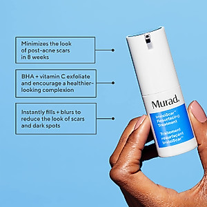 Murad InvisiScar Resurfacing Treatment for reducing the appearance of Acne Scars and Dark Spots, 0.5 Fl Oz