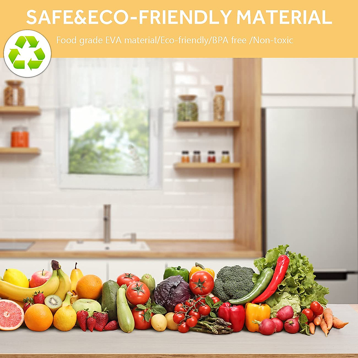 Shelf Liner Washable Cabinet Liner Non-Slip Drawer Liner Kitchen Shelves Liner Refrigerator Liner 17.5" x16.5FT