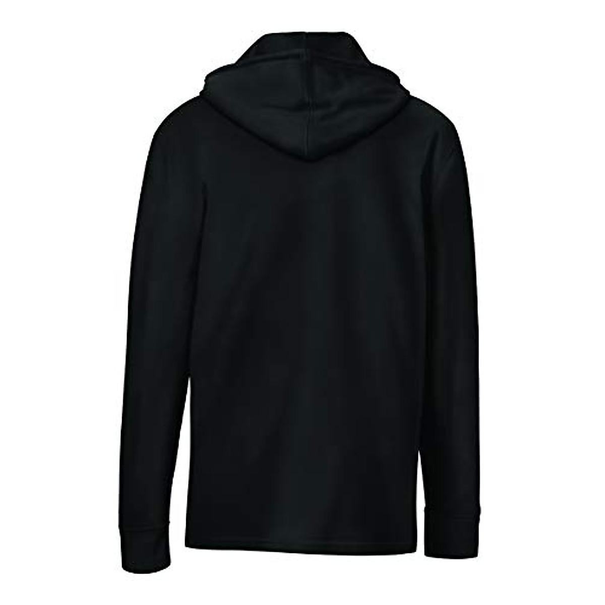 Champion, Midweight, Soft and Comfortable T-Shirt Hoodie for Men, Black Script, Large