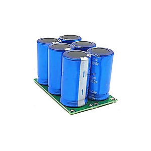 2.7V 100F Farad Capacitor 6PCS/1Set, Super Capacitor 16V 16.6F Automotive Super Farad Capacitor Module with Protective Board (Style 1 Double)