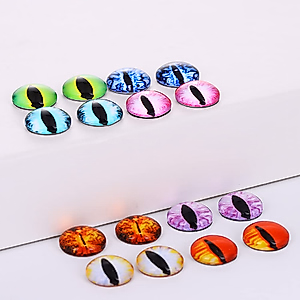 UND 100Pcs Googly Wiggle Eyes for DIY Self Adhesive Craft Sticker Wiggle Eyes for Children School Classroom Arts & Crafts Models 10mm