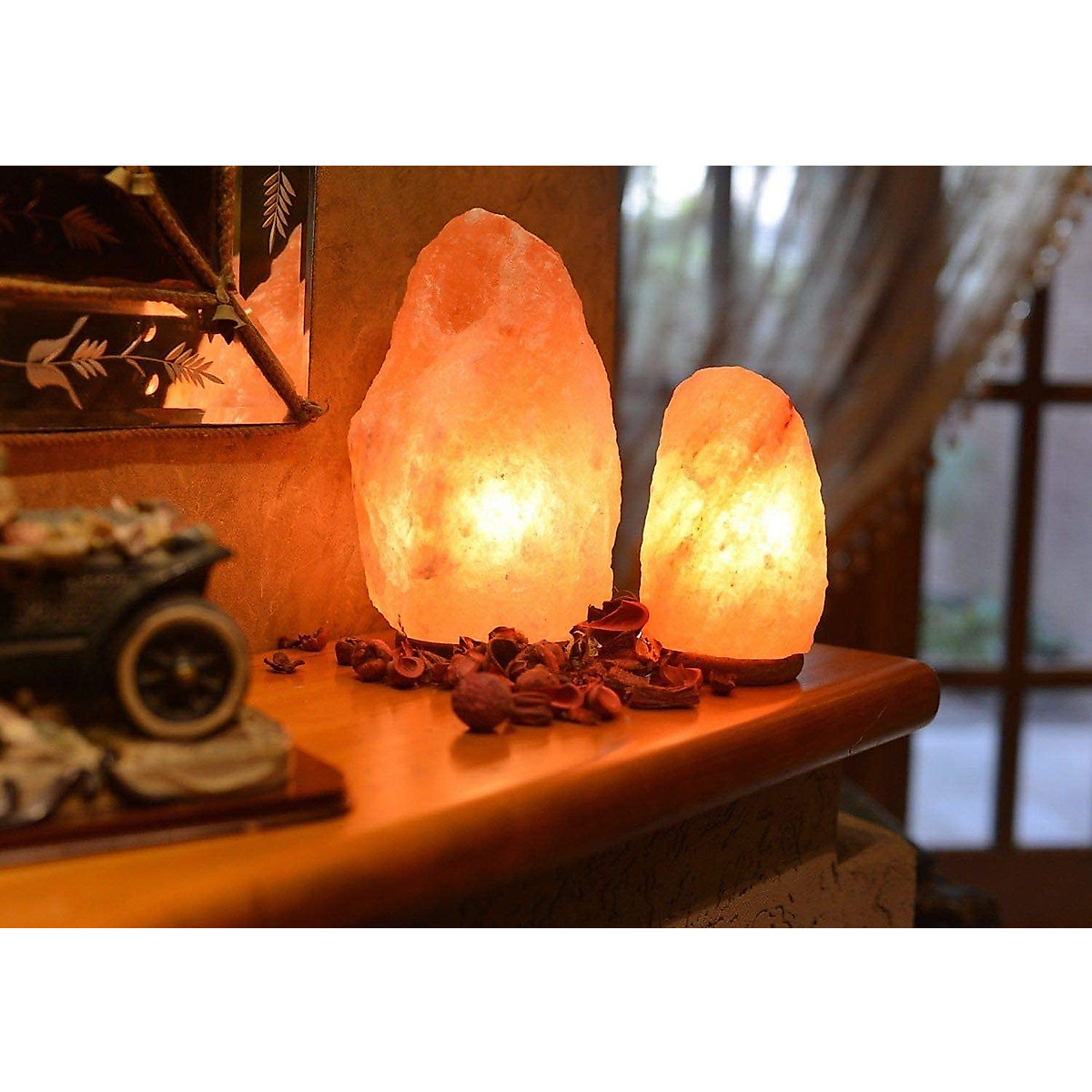 OHLGT 12 Pack Salt Lamp Light Bulbs 15 Watt, Himalayan Salt Lamp Original Replacement Bulbs E12 Socket Long Lasting Incandescent Bulbs Warm Light