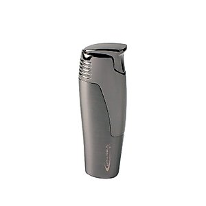 Vector KGM Coup Single Flame Torch Cigar Lighter - Gunmetal Satin