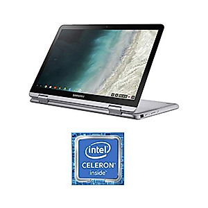 SAMSUNG Chromebook Plus V2, 2-in-1, 4GB RAM, 32GB eMMC, 13MP Camera, Chrome OS, 12.2", 16:10 Aspect Ratio, Light Titan (XE520QAB-K01US)