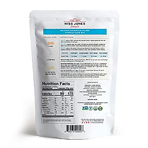 Miss Jones Baking Organic Yellow Cake and Cupcake Mix, Non-GMO, Vegan-Friendly, Moist and Fluffy: Vanilla (Pack of 6)