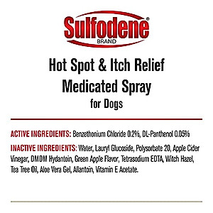 Sulfodene Hot Spot & Itch Relief Medicated Spray for Dog 8oz