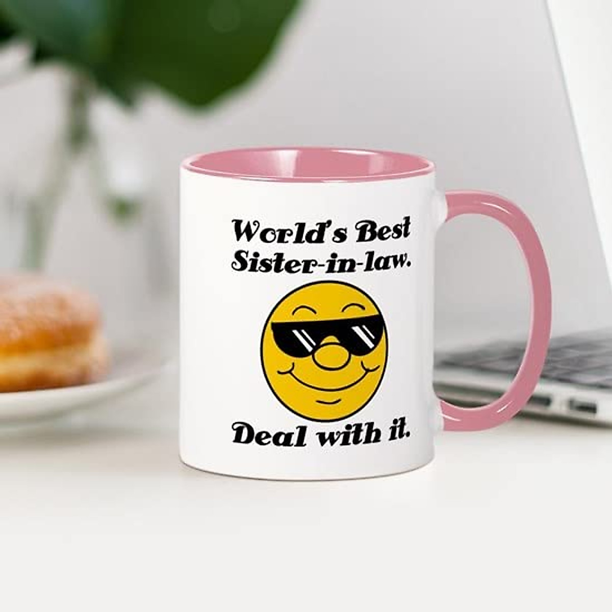 CafePress World's Best Sister In Law Humor Mug Ceramic Coffee Mug, Tea Cup 11 oz