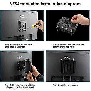 4K Firewall Micro Appliance, 5 Port i226-V 2.5G LAN Fanless Mini PC Intel N100, No DDR5 No NVMe, 2* HDMI, 4xUSB2.0, 1*DP, 1*Type-C, VPN Router PC, OPNsense, Ethernet AES-NI, ESXi Proxmox Host