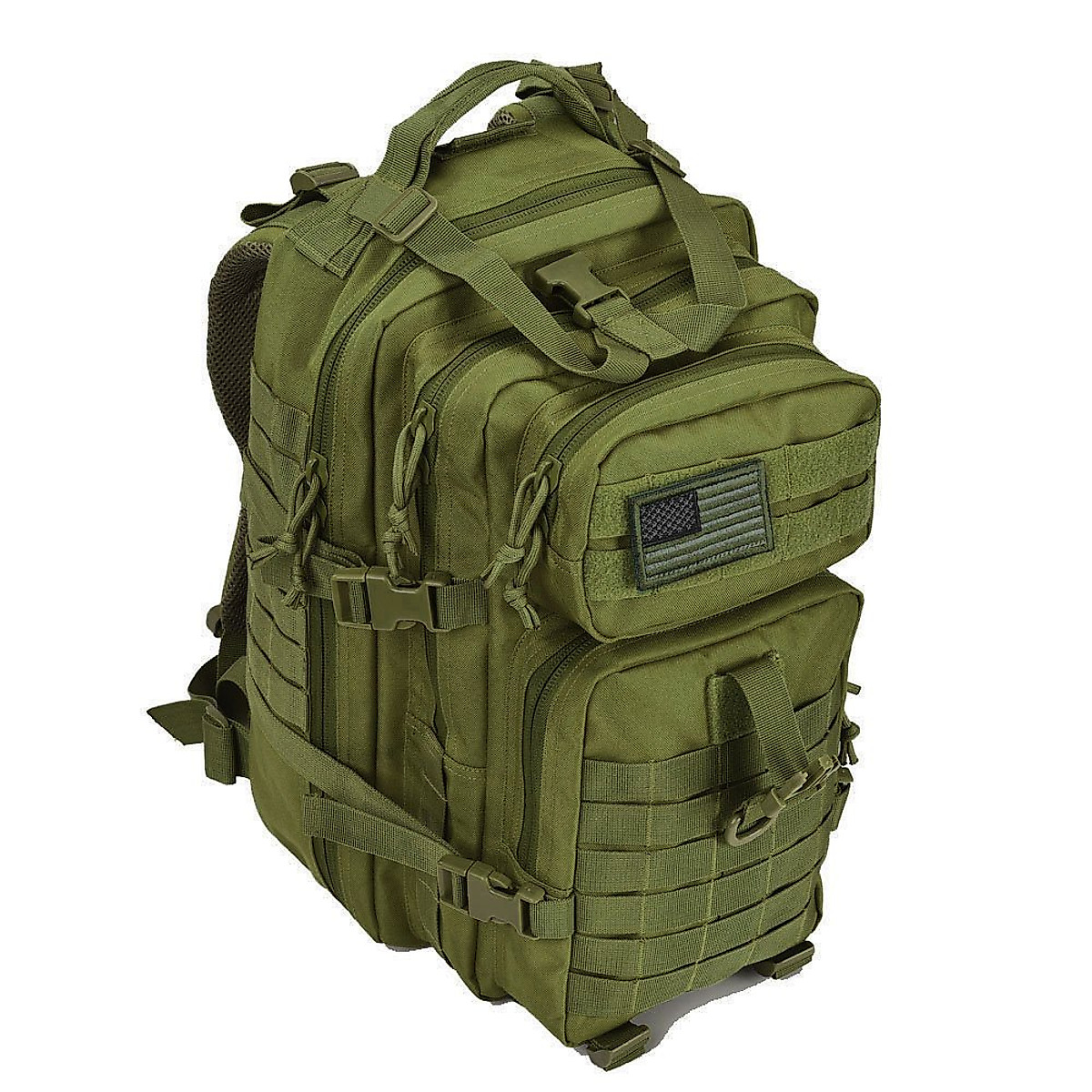 Military Tactical Assault Backpack Small 3 Day Assault Pack Army Molle Bug Bag Backpacks Rucksack Daypack for Outdoor Hiking Camping Hunting Army Green