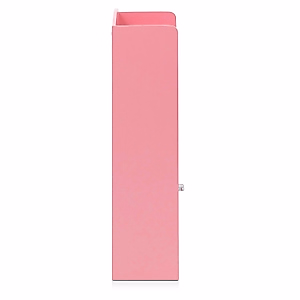 FURINNO 2 shelves Stylish Kidkanac Bookshelf With Storage Cabinet, Pink