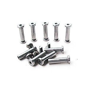 NC HAISDA 10 pcs EDC Knives Handle Pivot Pin Screw Survival Knife Rivets Pocket Folding Knife Shaft Fasteners 15mm