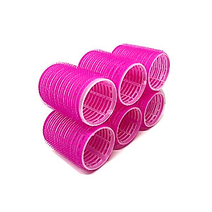 Self Grip Hair Rollers Light Weight X-Large 6PC