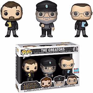 Game of Thrones Funko Pop The Creators 3 Pack NYCC 2018 Exclusive