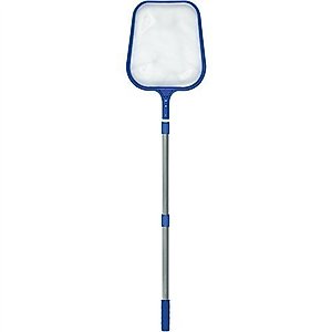 FibroPool Leaf Skimmer Net with 3 Foot Telescoping Pole