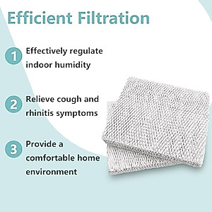 Sxkxm HC26E1004 Humidifier Pad 35 Water Panel Humidifier Filter Replacement for Honeywell Models HE260, HE265, HE360, HE365 (2 Pack)
