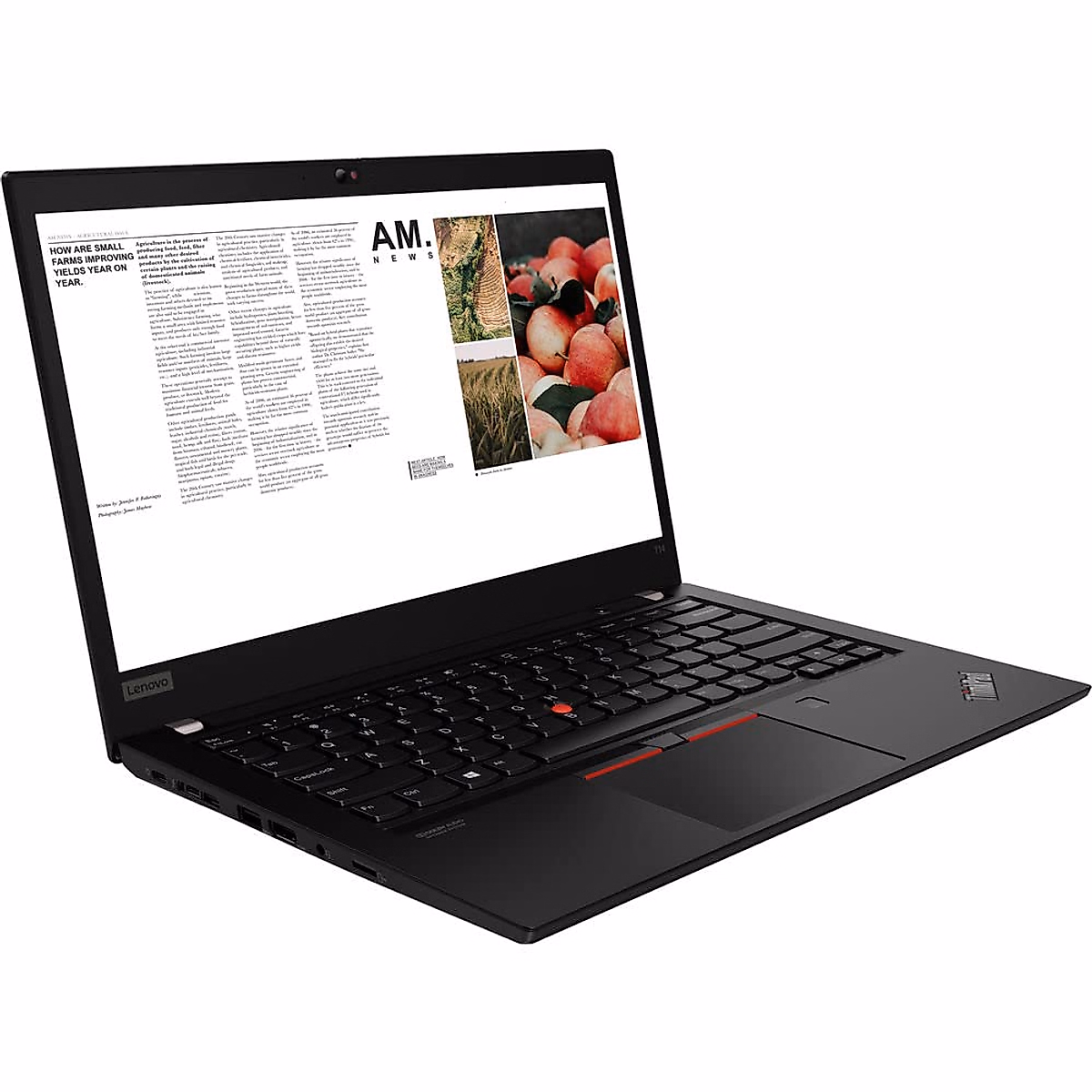 Lenovo ThinkPad T14 Gen 1 20S00037US 14" Notebook - Full HD - 1920 x 1080 - Intel Core i5 (10th Gen) i5-10310U 1.60 GHz - 16 GB RAM - 512 GB SSD - Windows 10 Pro - Intel UHD Graphics - IEEE 802.1