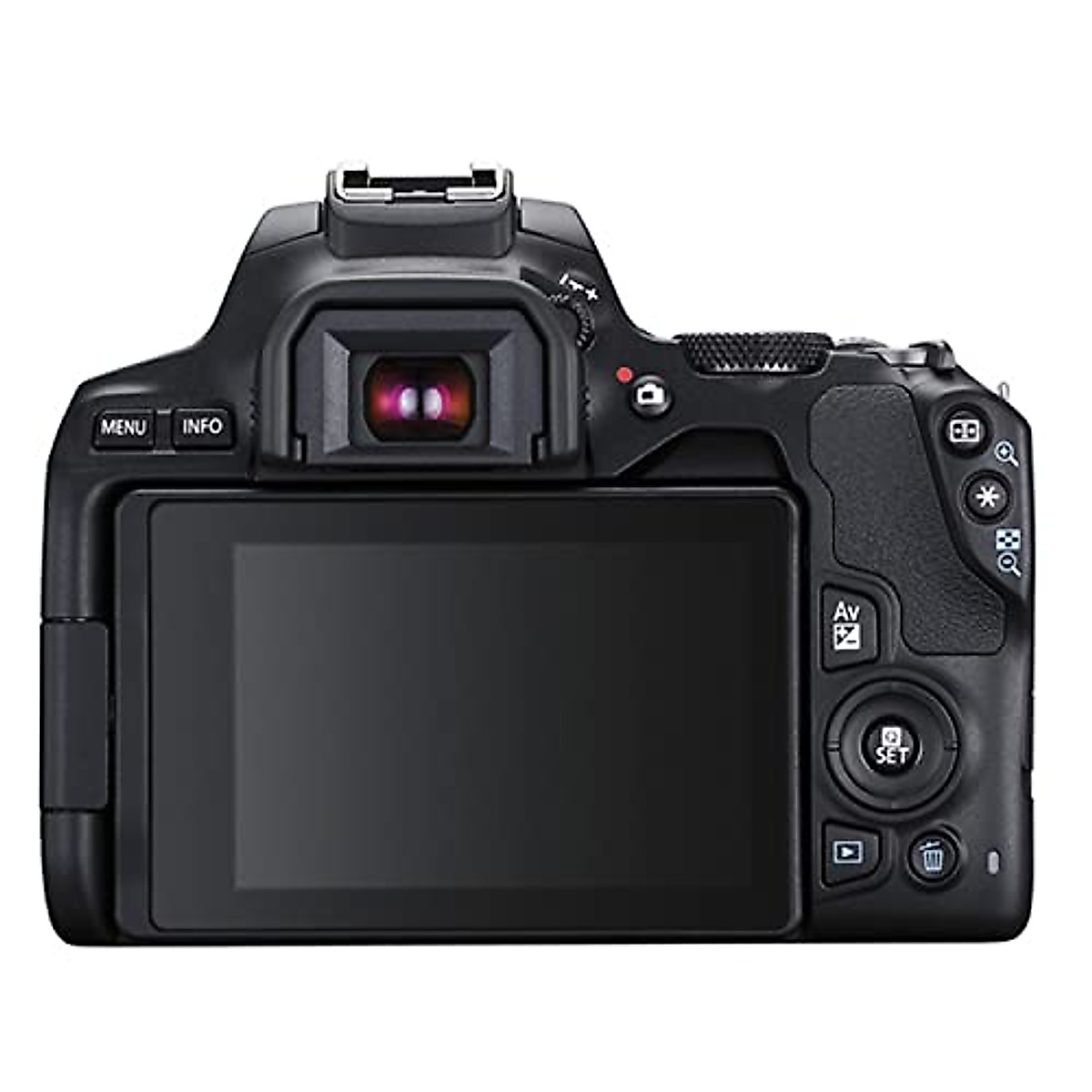 Canon EOS Rebel SL3 DSLR Camera w/EF-S 18-55mm F/4-5.6 Zoom is STM Lens + EF 75-300mm f/4-5.6 III Lens + 500mm f/8 Focus Lens + 2X 64GB Memory + Case + Filters + Tripod + More (35pc Bundle)