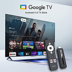 TV Stick Android - MECOOL KD3 Android TV Stick with Google Netflix Certified, Dol-by Audio 4K Streaming Stick with 2GB RAM and 8GB ROM Supported 2.4G/5G WiFi with Remote Control