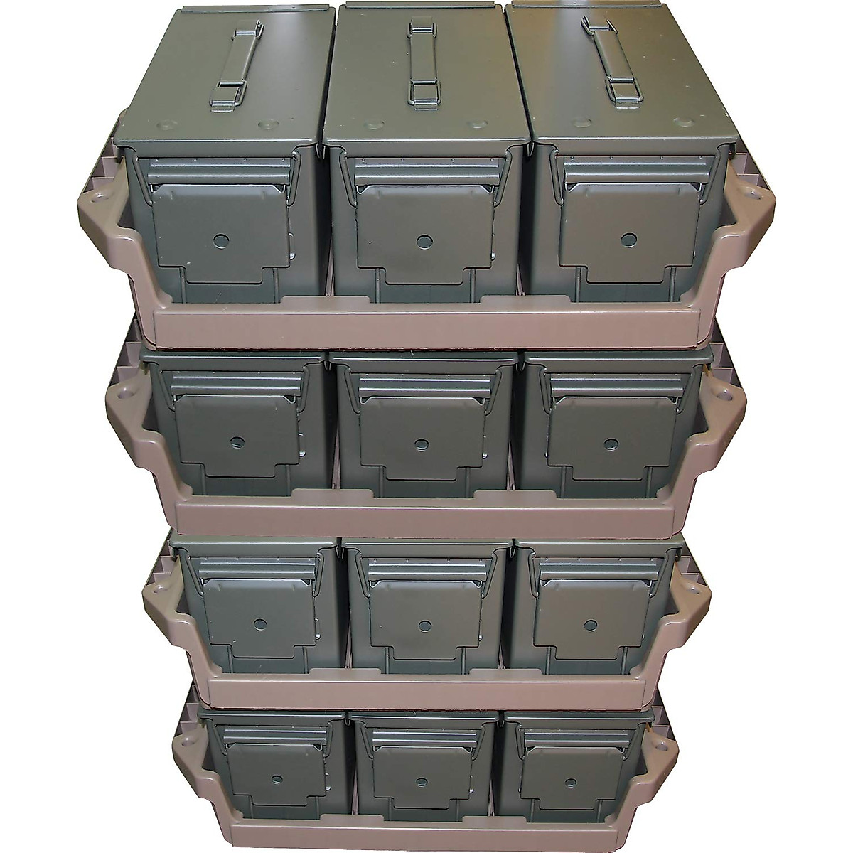MTM MAC50 Metal Ammo Can Tray (50 Cal.), Dark Earth