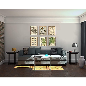 DESEACO Vintage Aesthetic Posters for Room Aesthetic Wall Decor, Plant Journal Green Room Decor for Teen Girls, Botanical Wall Art in Nature Journal, Cute Journaling Supplies Aesthetic Collage Kit