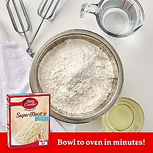 Betty Crocker Super Moist White Cake Mix, 16.25 oz