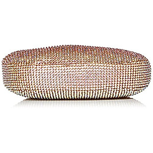 Jessica McClintock womens Staci Mesh Wristlet Pouch, Pink, One Size