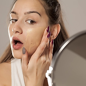 Boobeen Hydrating BB Cream, Full-Coverage Foundation&Concealer, Color Correcting Cream, Tinted Moisturizer BB Cream for All Skin Types - Evens Skin Tone（2 Pcs）