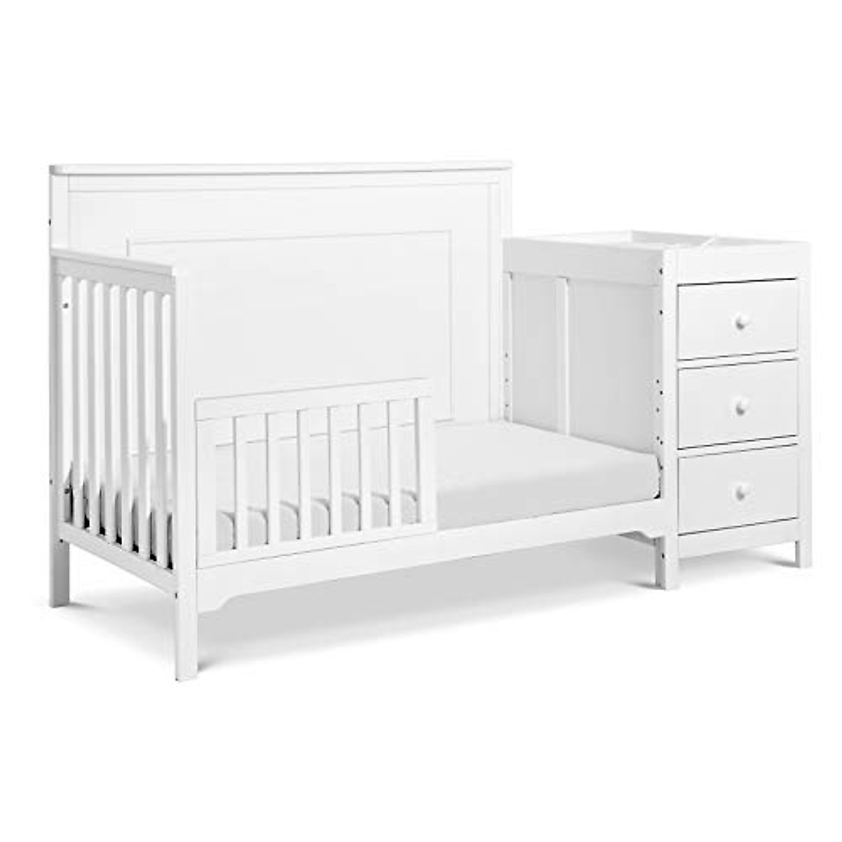 Carter's by DaVinci Dakota 4-in-1 Crib and Changer Combo in White
