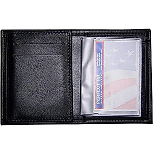 Baltimore Police Recessed Badge Wallet (Cutout PF135, 3.35 inches tall)