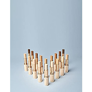 Makeup Revolution Fast Base Stick Foundation, Contour & Highlight, Flawless Skin & Matte Finish, F2 for Fair Skin Tones with Yellow Undertone, Vegan & Cruelty-Free, 0.21 Oz