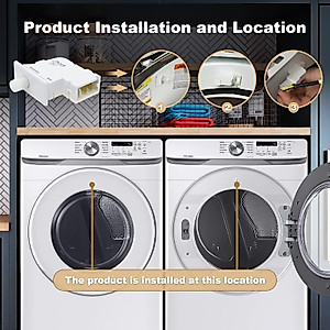 Upgraded DC64-00828B Dryer Door Switch Replacement for Samsung K-enmore Dryer Compatible with DC64-00828A PS4210964 2071594 AP4578931