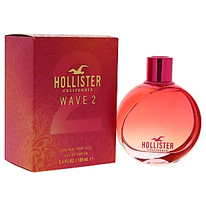 Hollister Wave 2, Eau de Parfum Spray, WoMen, 3.4 Ounce