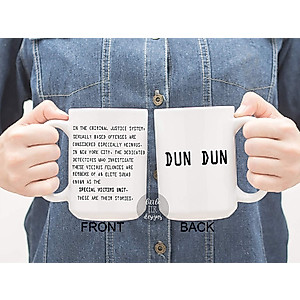 In the Criminal Justice System Special Victims Unit - White Ceramic Coffee Mug Cup